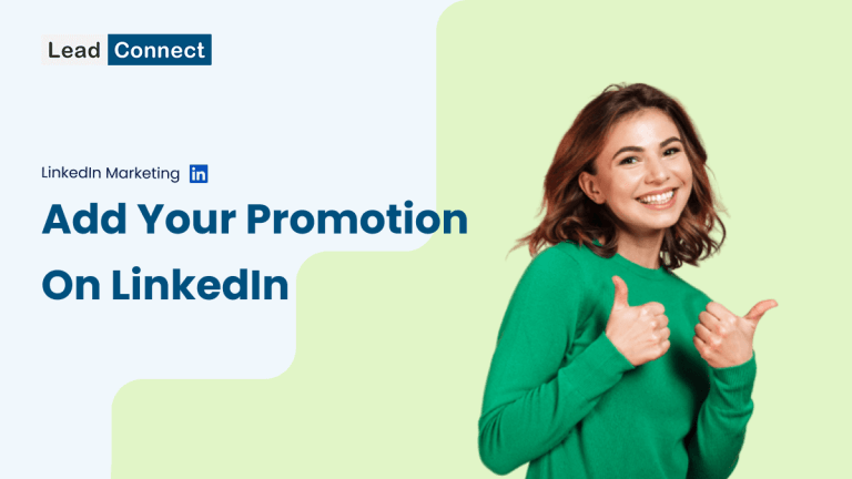 How to Add a Promotion on LinkedIn Profile and Notify Contacts